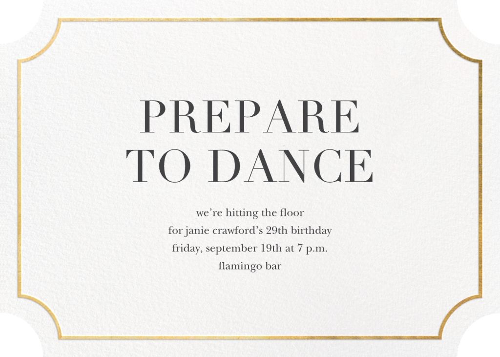 Roosevelt (Horizontal) - Birthday Invitation | Send online instantly ...