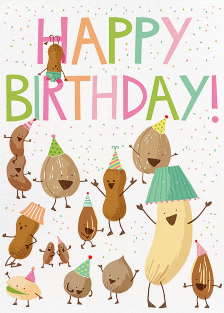 Nutty Birthday - Birthday Card | Send online instantly | Track opens