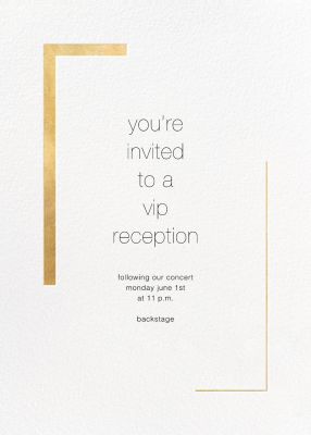 VIP Event Invitations | Send online instantly | RSVP tracking