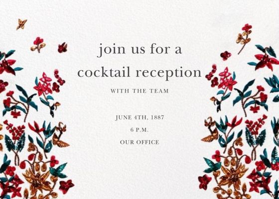 Corporate Cocktail Party Invitations | Paperless Post