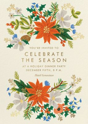 Rifle Paper Co. Holiday Cards & Invitations | Send online instantly ...