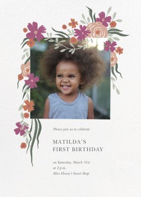 First Birthday Invitations & Invitation Templates | Paperless Post