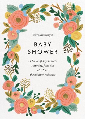 Rifle Paper Co. Invitations | Send online instantly | RSVP tracking