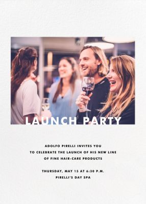 Launch Party Invitations | Send online instantly | RSVP tracking