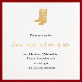 Dance Party Borders For Invitations