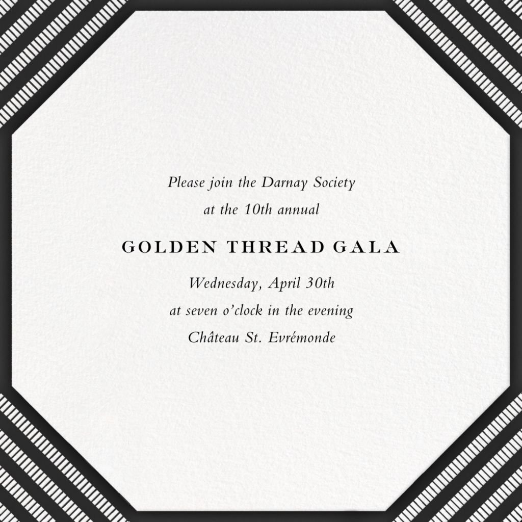 Claridge - Fundraiser Invitation | Send online instantly | RSVP tracking