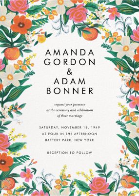 Rifle Paper Co. Wedding Invitations | Send online instantly | RSVP tracking
