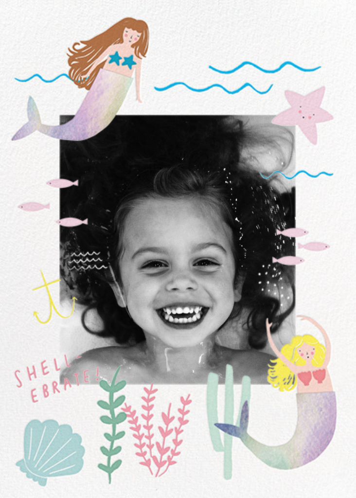 Mermaids in Waiting Photo | Send online instantly | RSVP tracking