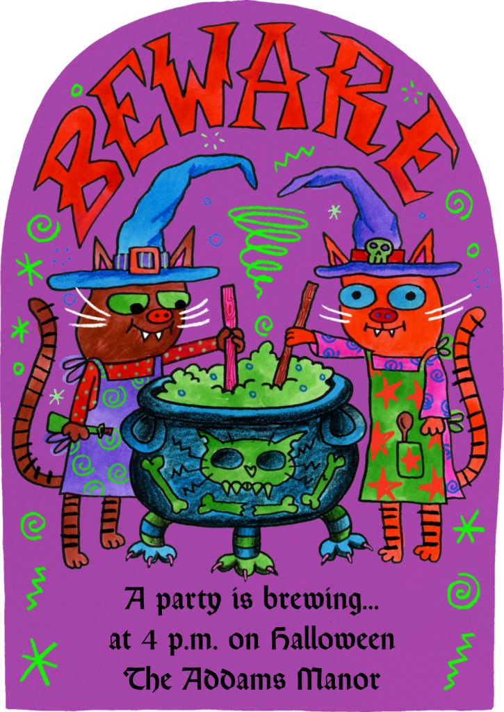 Bewitched Invitation