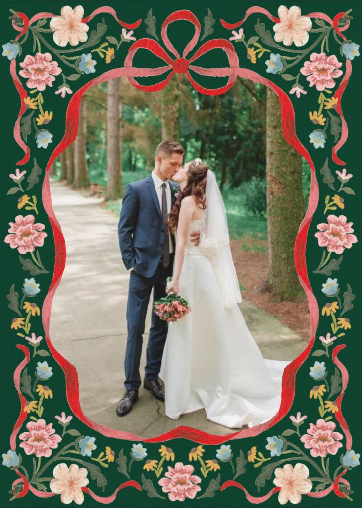 Cottagecore Border Photo (Casey Snipes) - Holiday Card | Send online ...