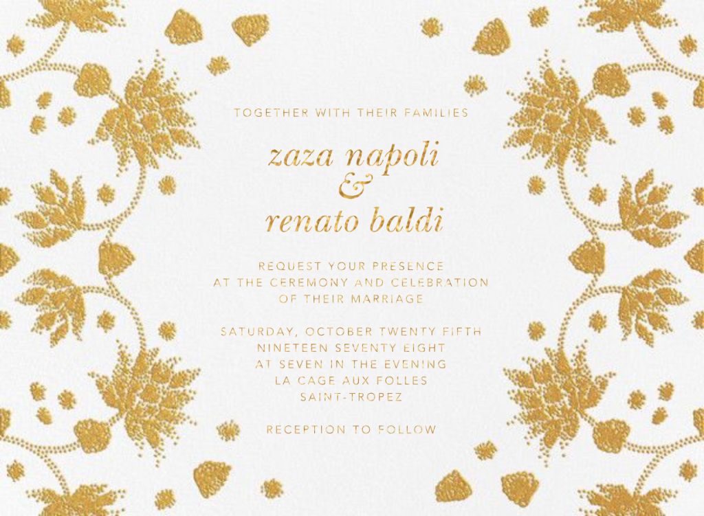 Vernal Imprint Invitation