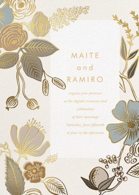 Rifle Paper Co. Wedding Invitations Send online instantly | RSVP tracking