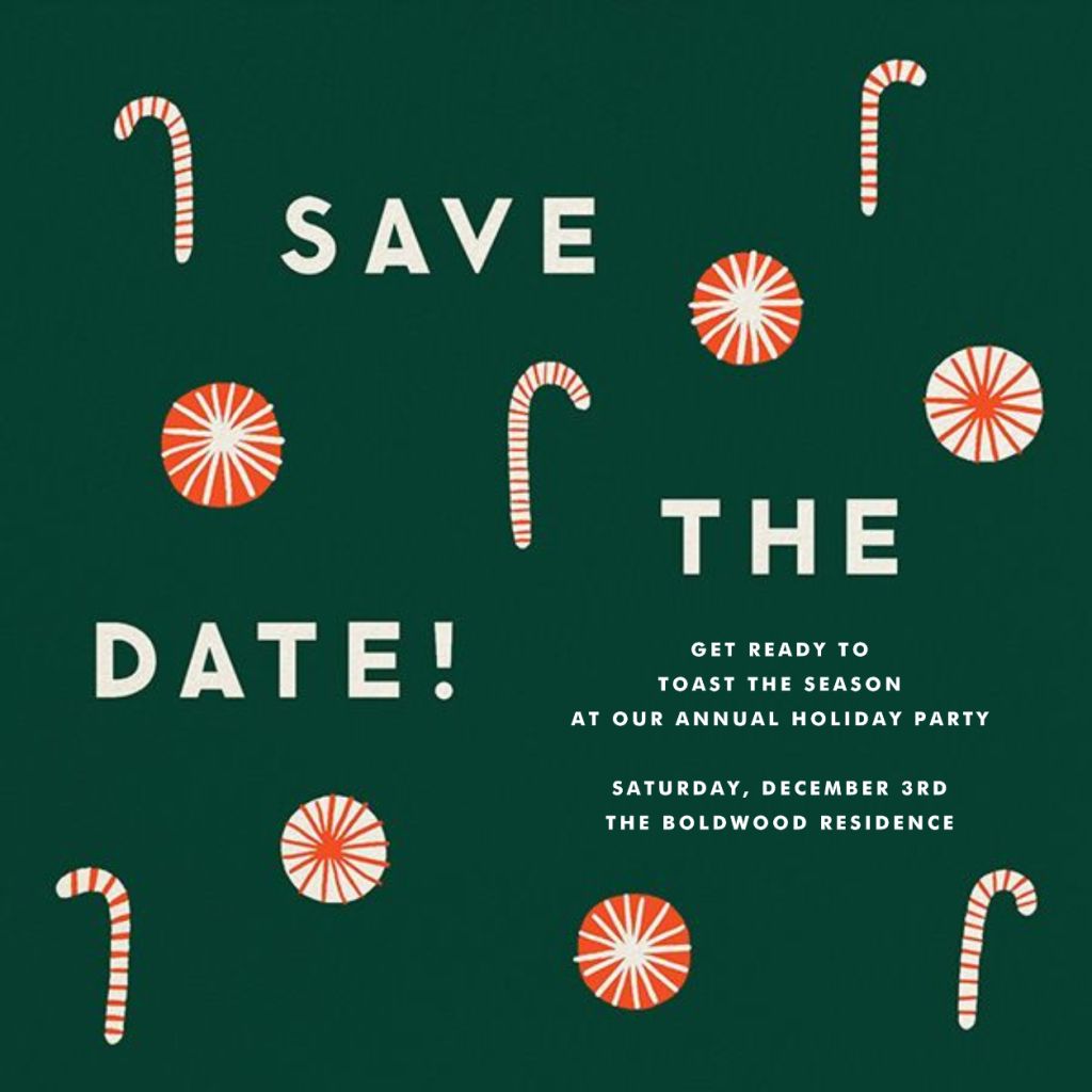 Indigo Candy Cane | Send online instantly | Track opens