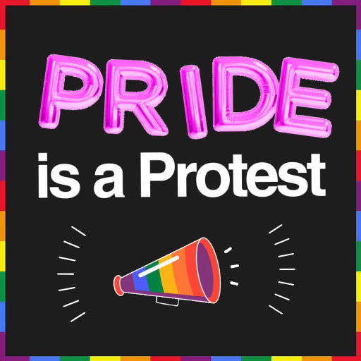 Pride Is a Protest | Send online instantly | Free tracking