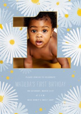 First Birthday Invitations & Invitation Templates | Paperless Post