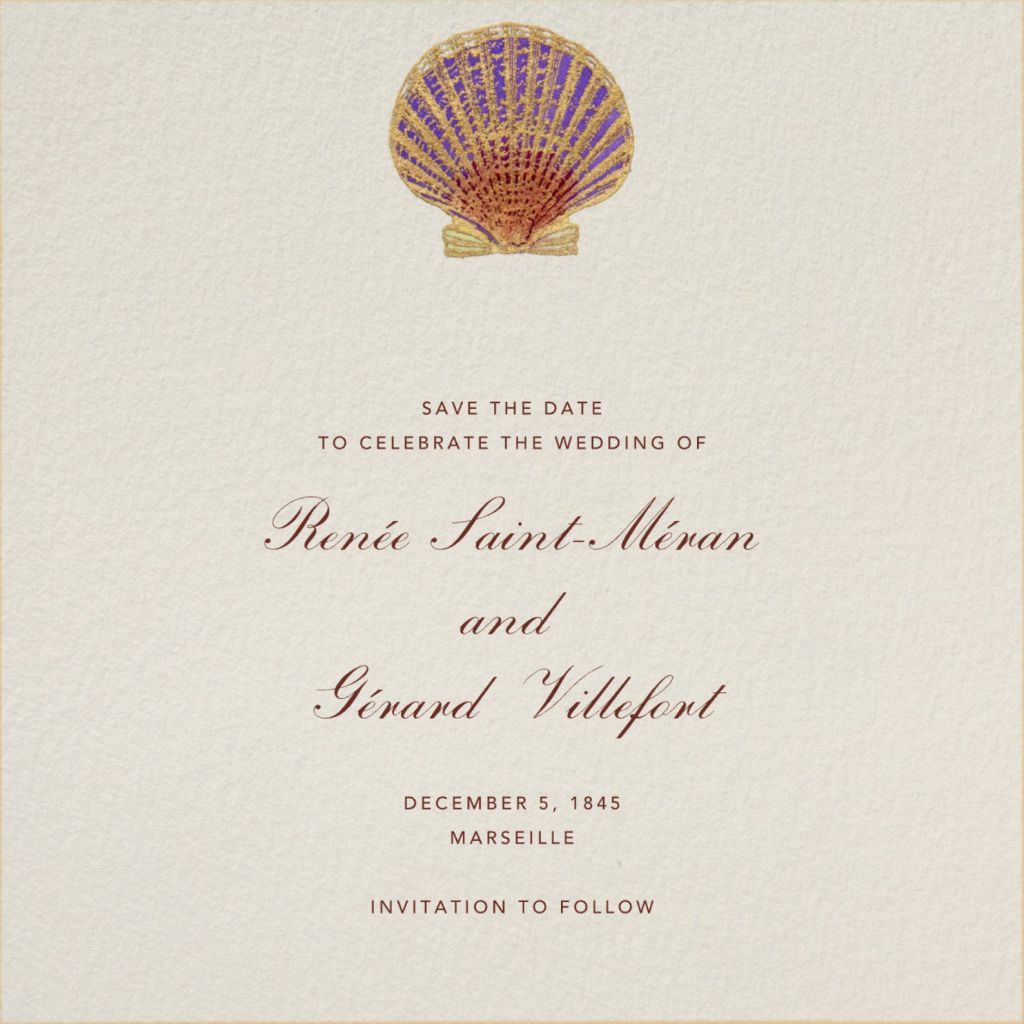 Scallop Shell | Send online instantly | Track opens