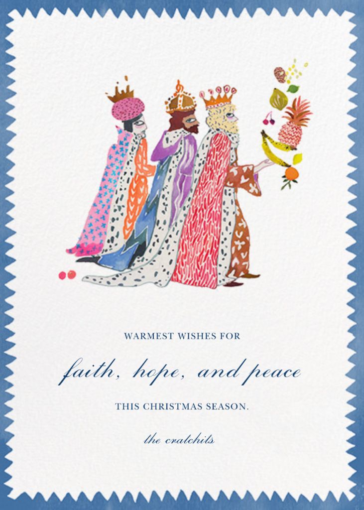 We Three Kings - Christmas Card | Send online instantly | Track opens