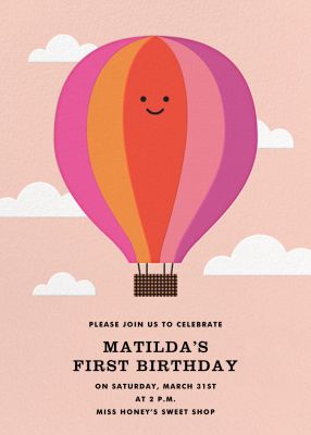 First Birthday Invitations & Invitation Templates | Paperless Post