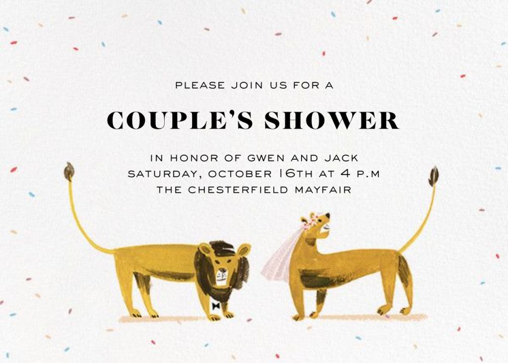 Mane Attraction Invitation