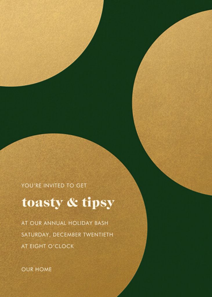 Big Spot - Holiday Party Invitation | Send online instantly | RSVP tracking