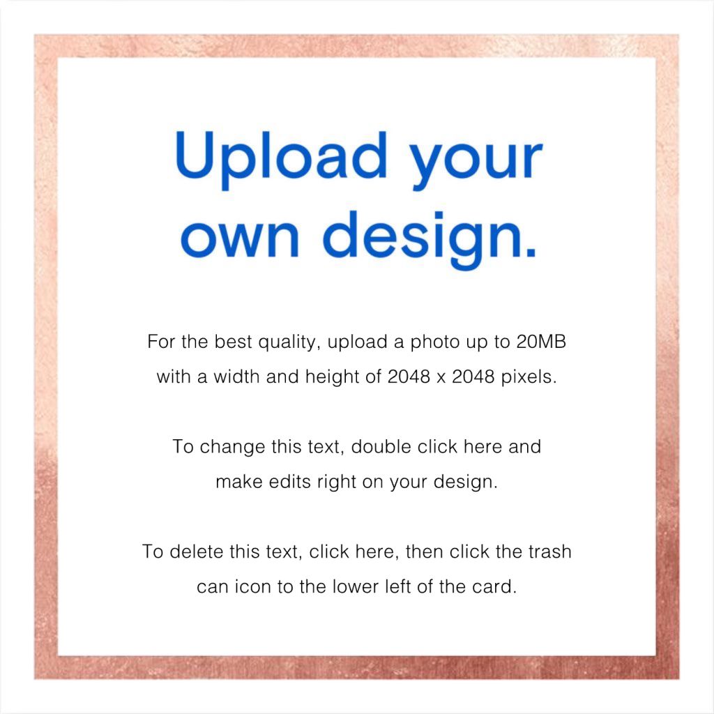 Custom Foil (Two-Sided) - Invitation | Send online instantly | RSVP ...