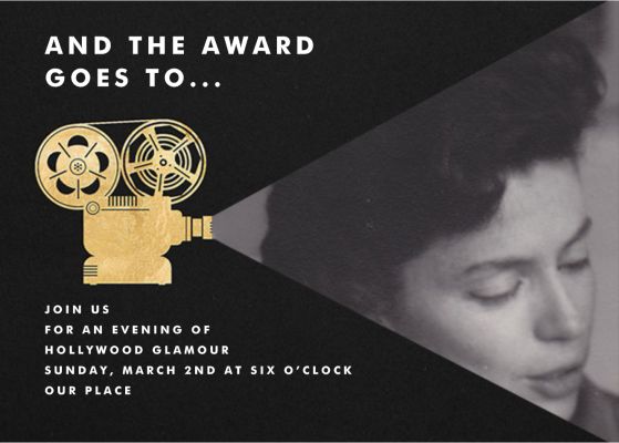 Viewing Party Invitations | Send online instantly | Track opens