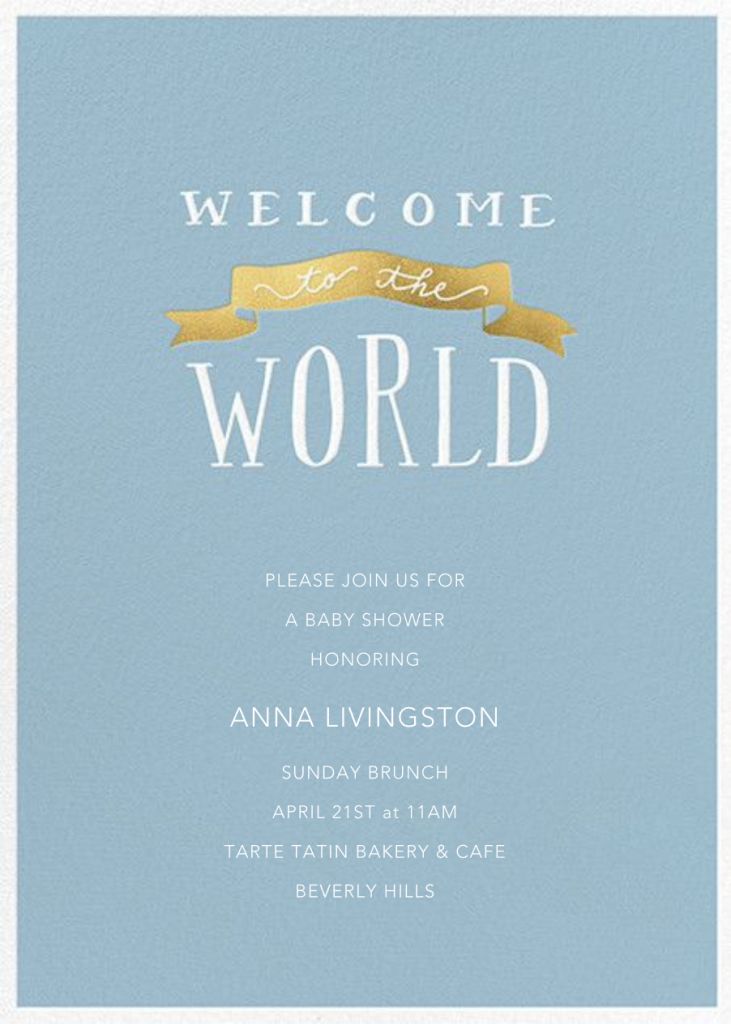 Banner Welcome Invitation