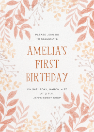First Birthday Invitations & Invitation Templates | Paperless Post
