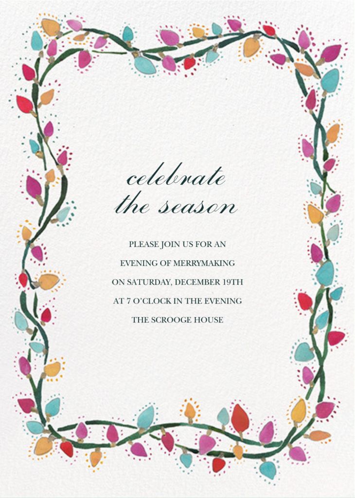 Light Bites - Invitation | Send online instantly | RSVP tracking