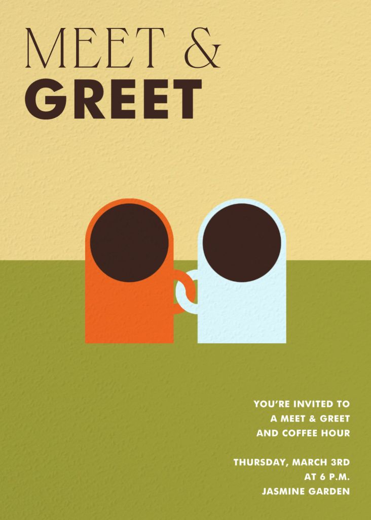 Two for Tea - Networking Event Invitation | Send online instantly ...