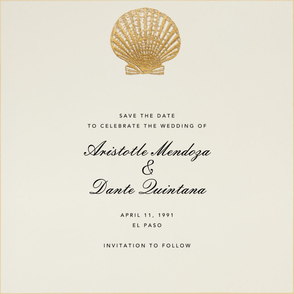 Scallop Shell | Send online instantly | Track opens