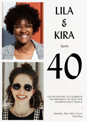 Adult Birthday Invitations | Grown Up Birthday Invites