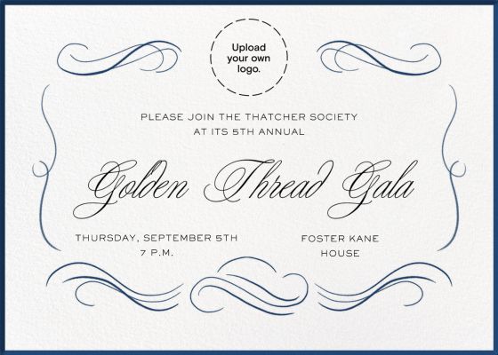 Gala Invitations | Send online instantly | RSVP tracking