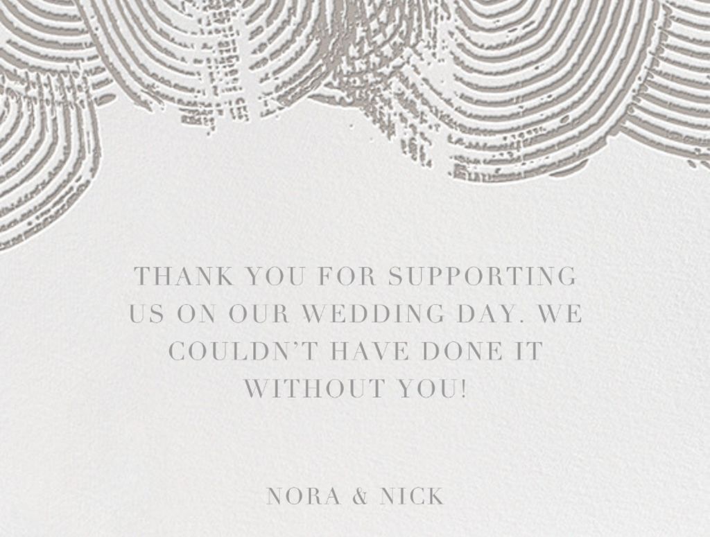 Elope I (Thank You) - Stationery | Send online instantly | Track opens