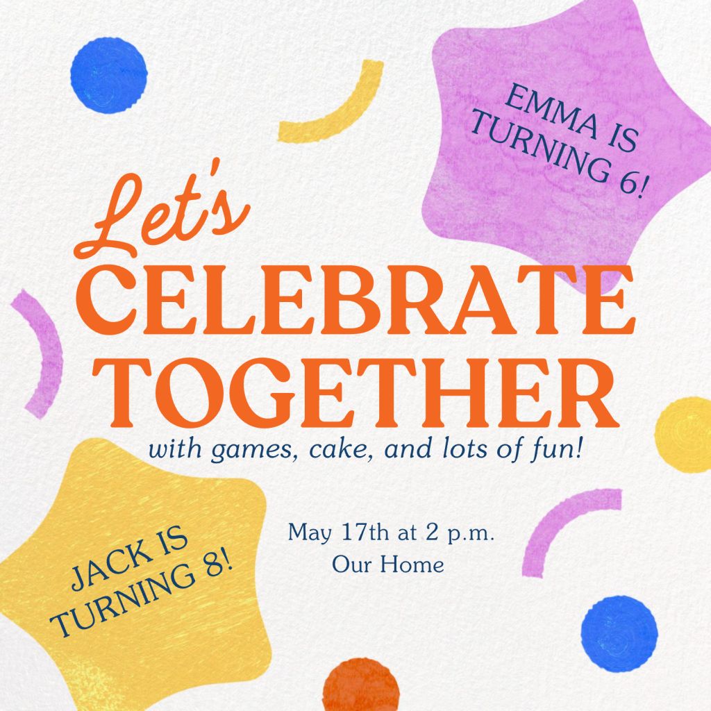 Shapes and Smiles - Birthday Invitation | Send online instantly | RSVP ...