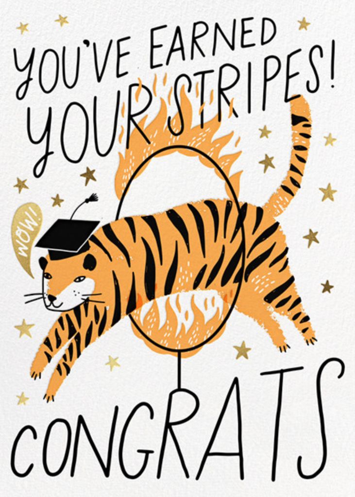 Easy Tiger - Graduation Card | Send online instantly | Track opens