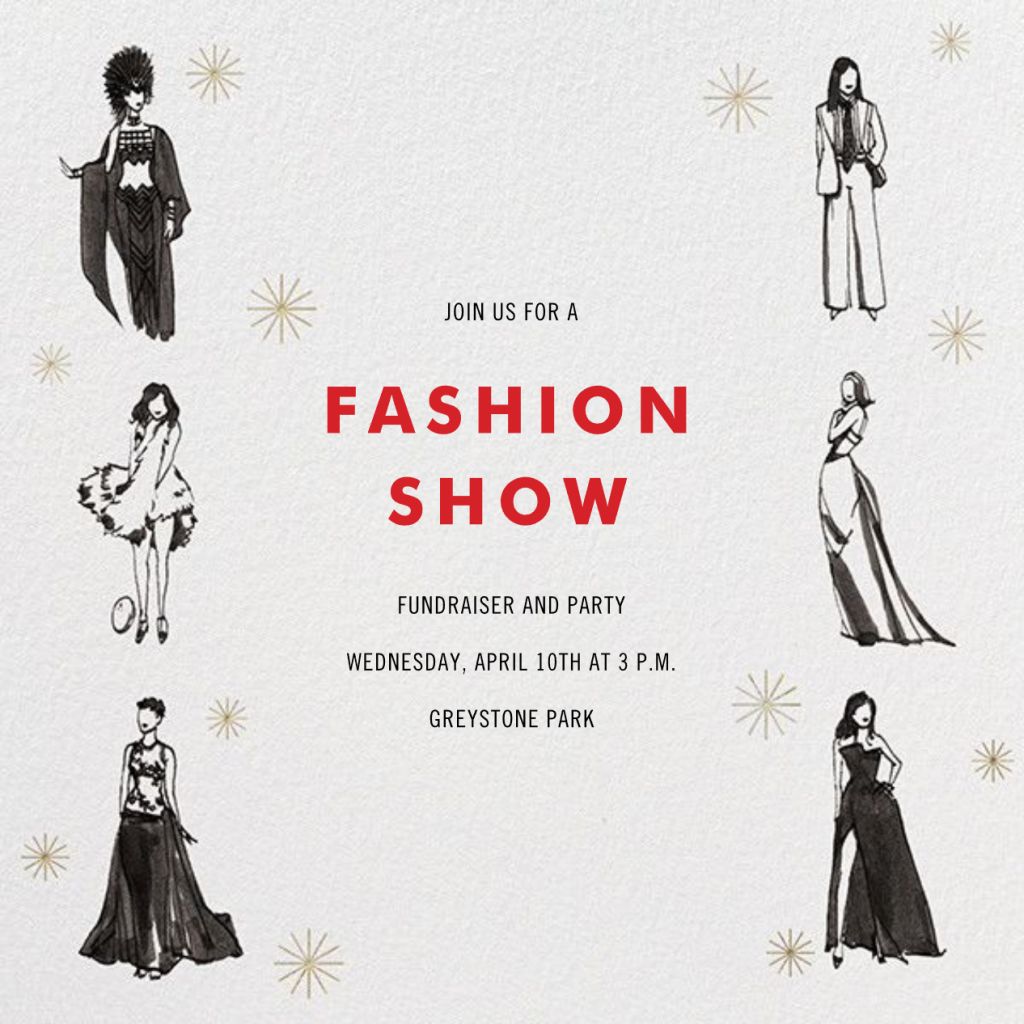 The Best Dressed | Send online instantly | RSVP tracking