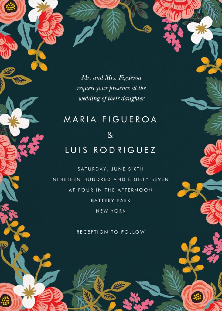 Birch Monarch Suite - Wedding Invitation | Send online instantly | RSVP ...