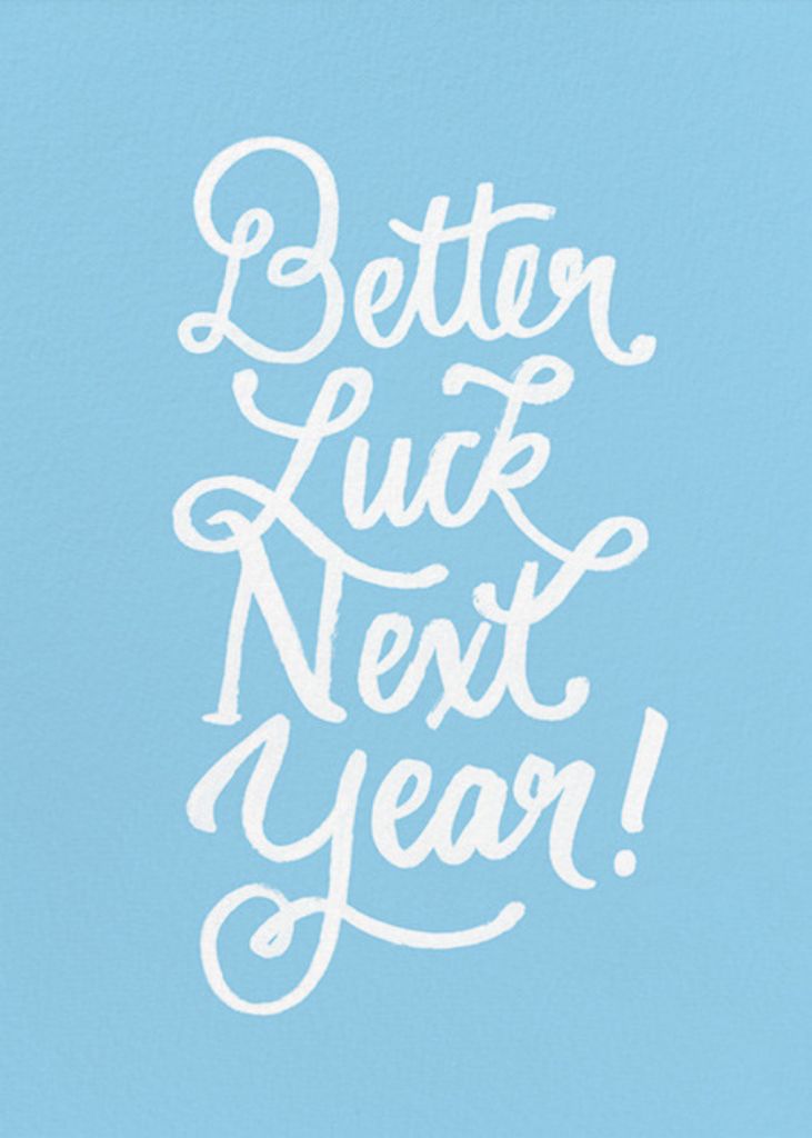 Better Luck Next Year! - Birthday Card | Send online instantly | Track ...