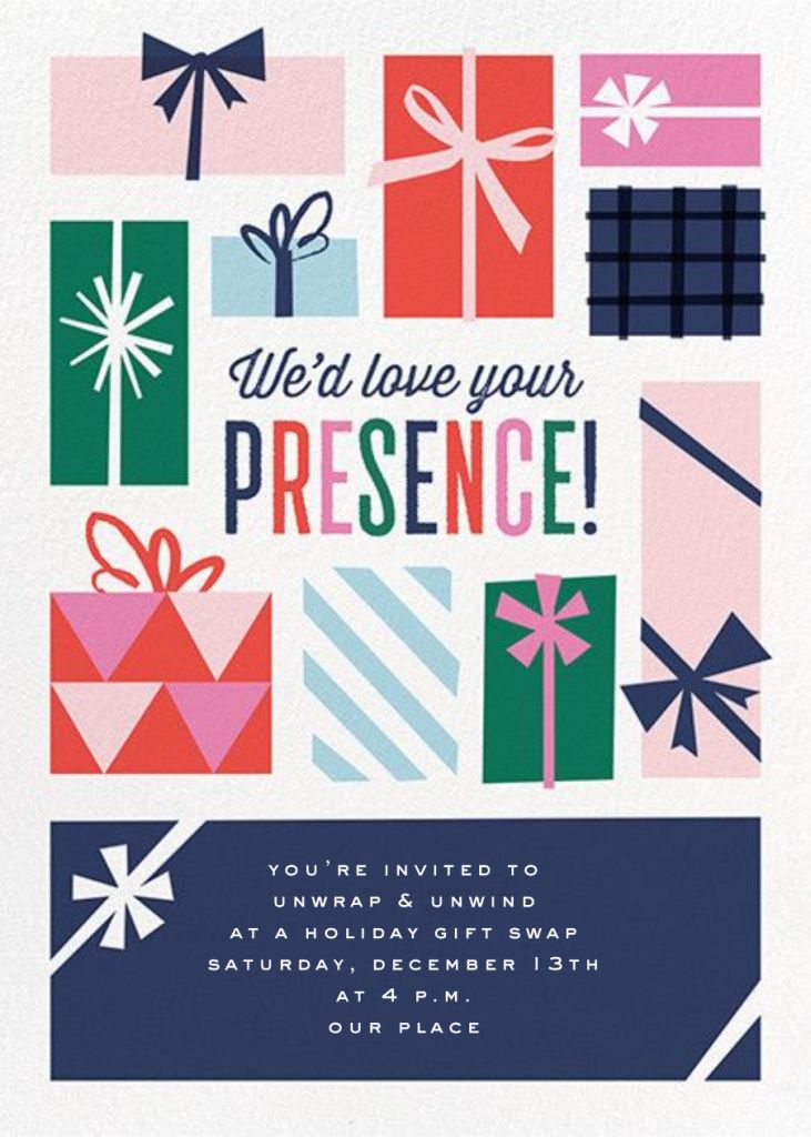Your Presence Invitation