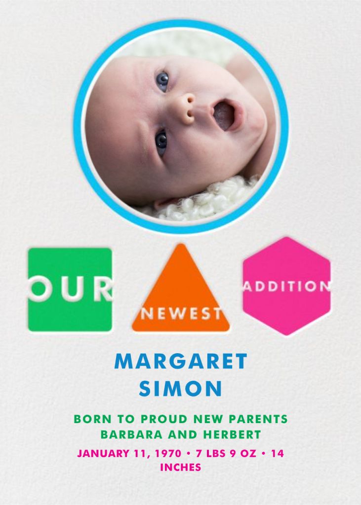 Our Newest Addition | Send online instantly | Track opens