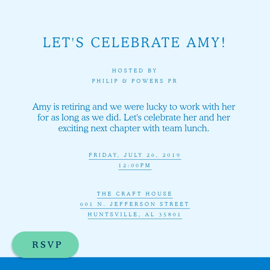 Retirement Invitations | Send online instantly | RSVP tracking