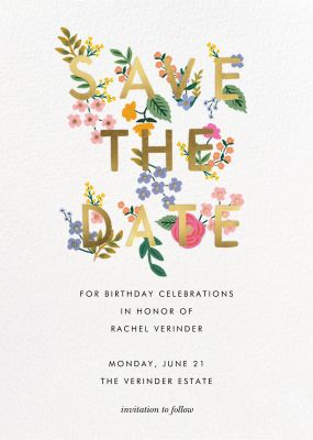 Rifle Paper Co. Invitations | Send online instantly | RSVP tracking