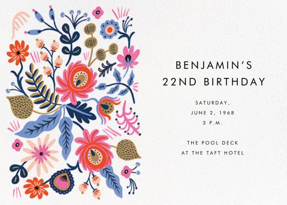 Rifle Paper Co. Invitations | Send online instantly | RSVP tracking