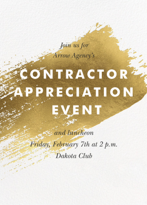 Appreciation Event Invitations | Send online instantly | RSVP tracking