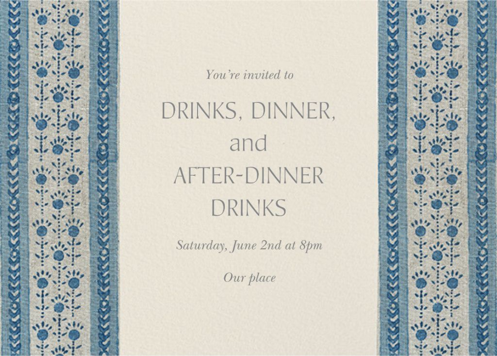 Pica Bella - Cocktail Party Invitation | Send online instantly | RSVP ...