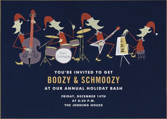 Christmas Party Invitations