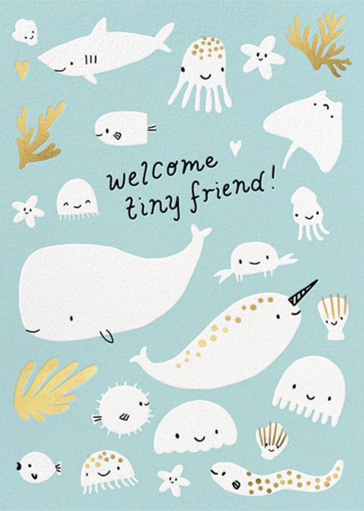 Underwater Welcome Card