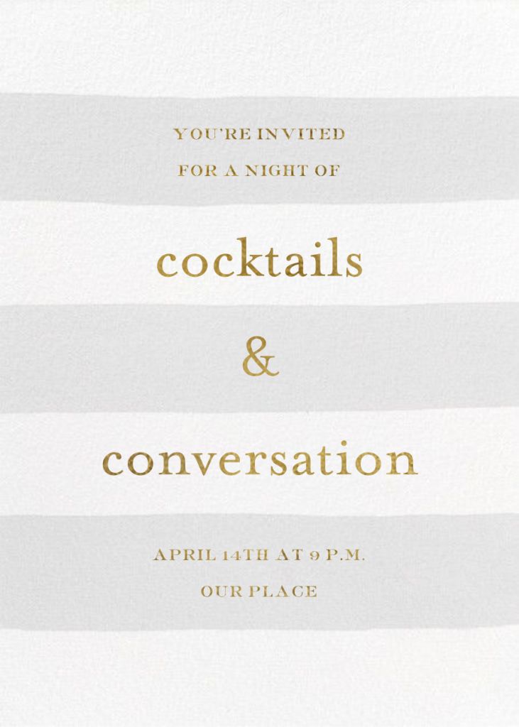 Chelsea Invitation