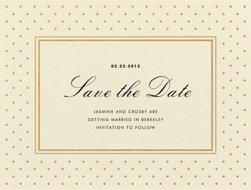 La Pavillion I (Save The Date) | Send online instantly | Track opens